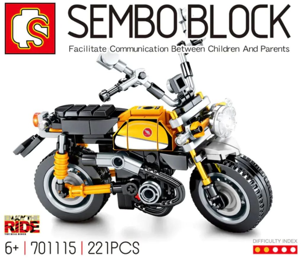 Moto Honda Monkey - Pyxels